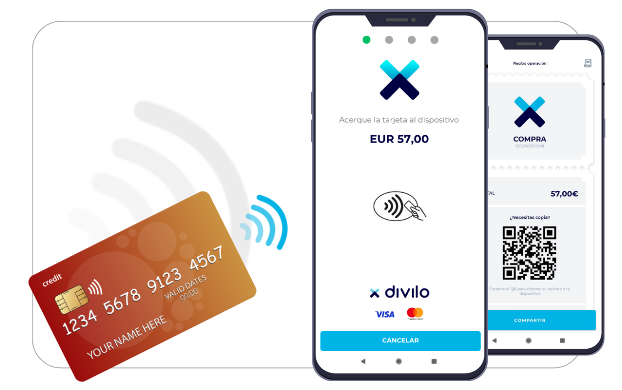 Datafono en el Móvil | Divilo.io